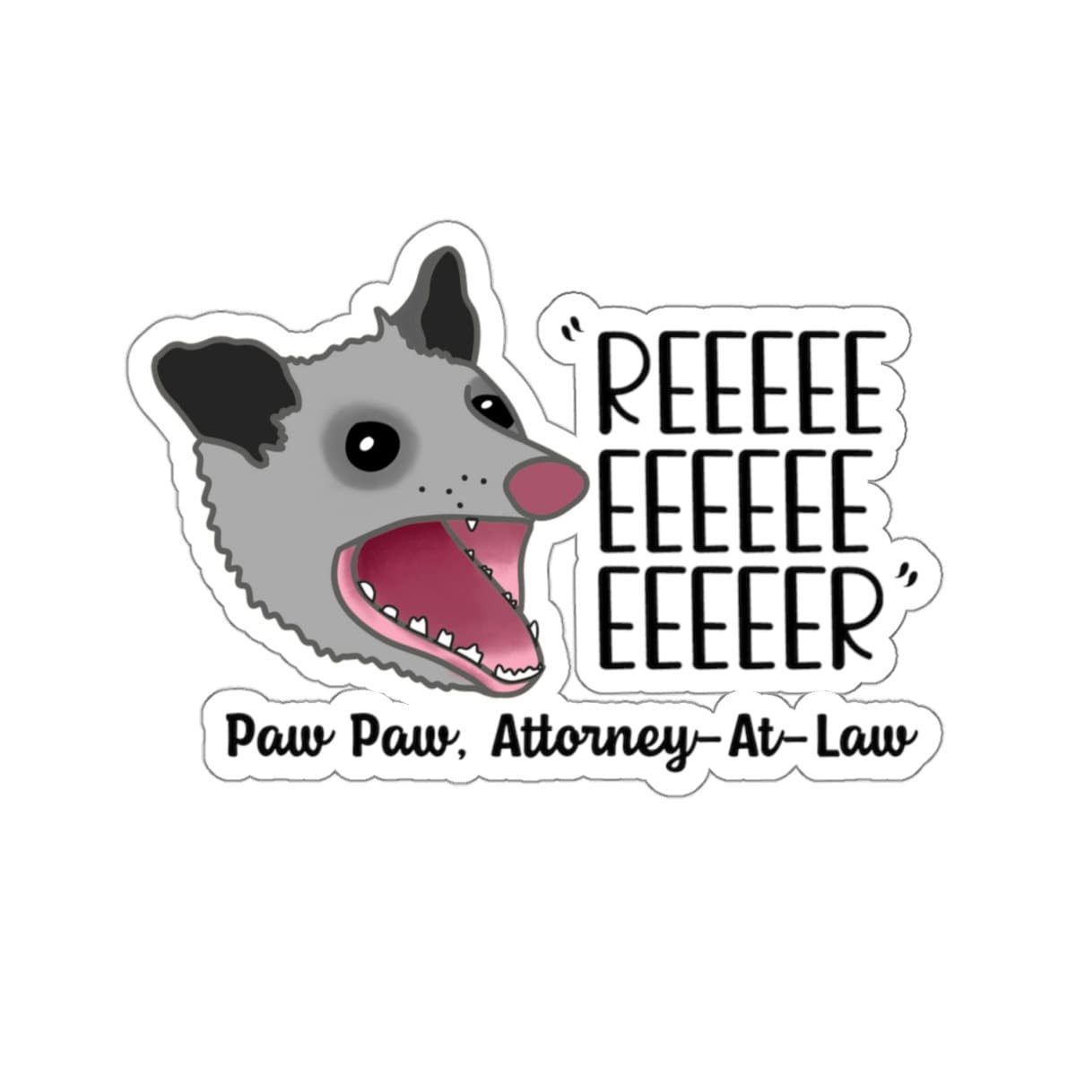 Paw Paw the Possum Attorney-at-law NAADPOD Reer Reer Moonshine Cybin ...
