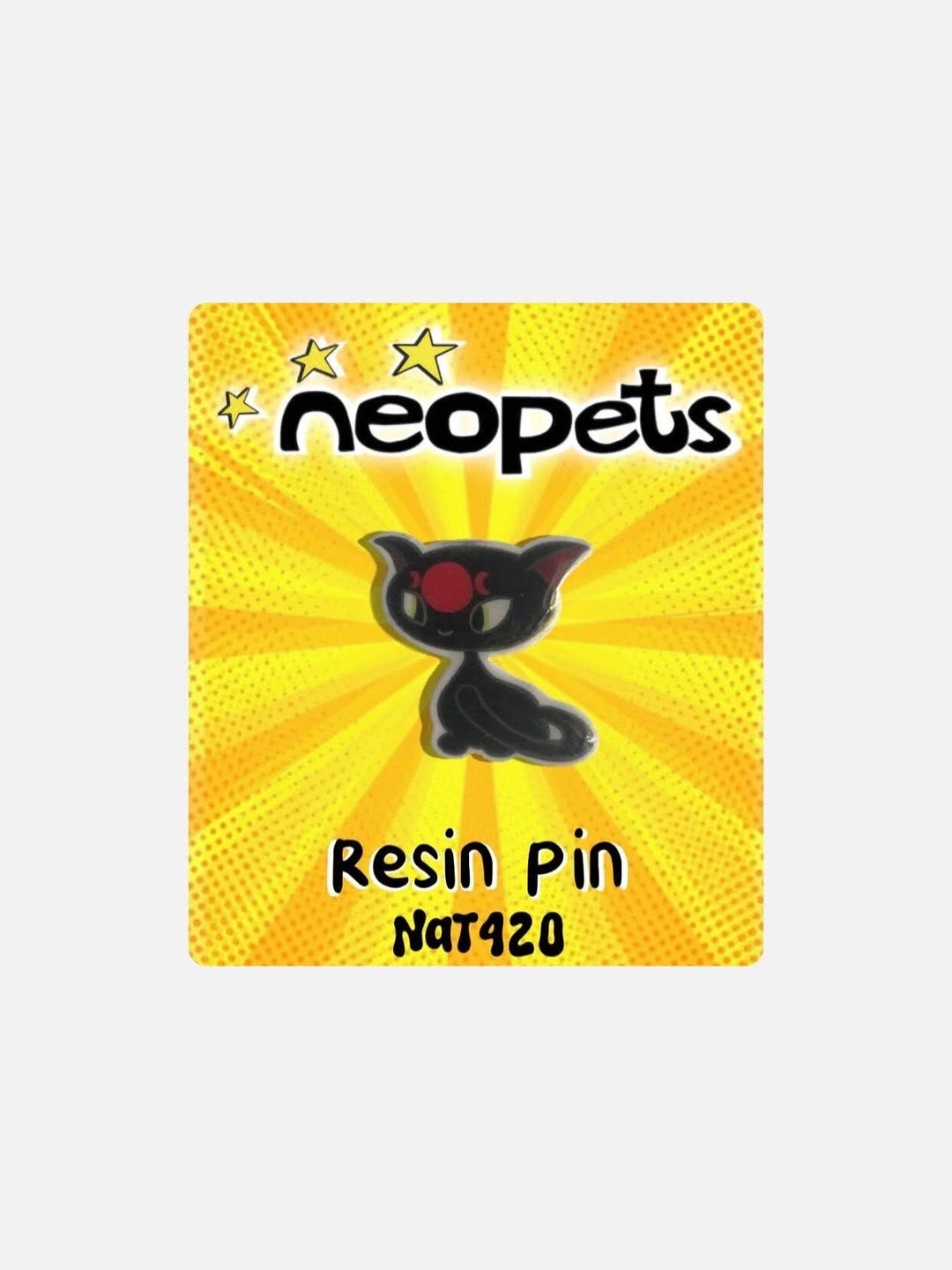 Neopets Kadoatie Petpet Nostalgia 90s Kid Resin Pin - Etsy