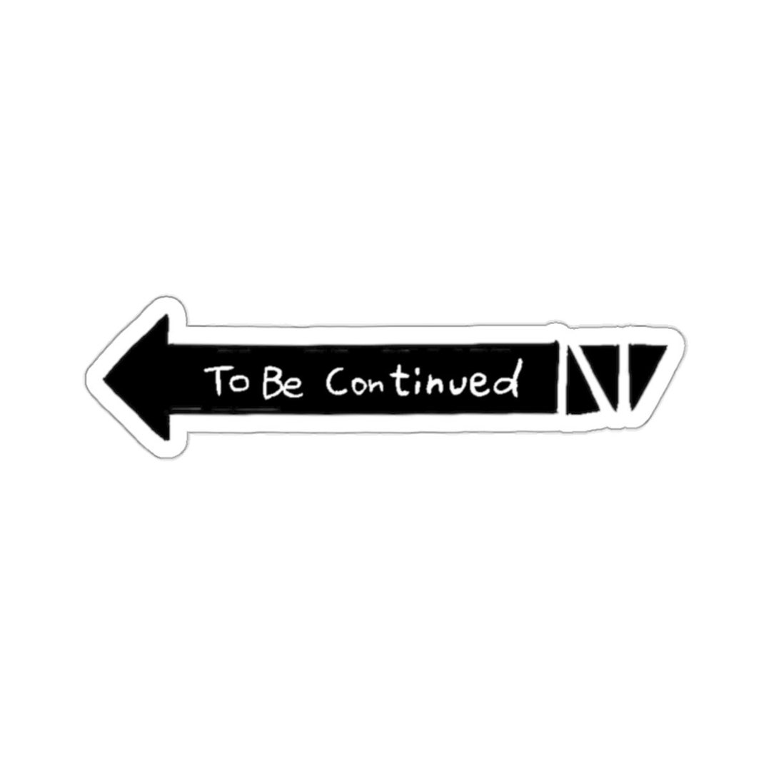 To Be Continued Jojo's Bizarre Anime Manga JJBA Sticker - Etsy UK
