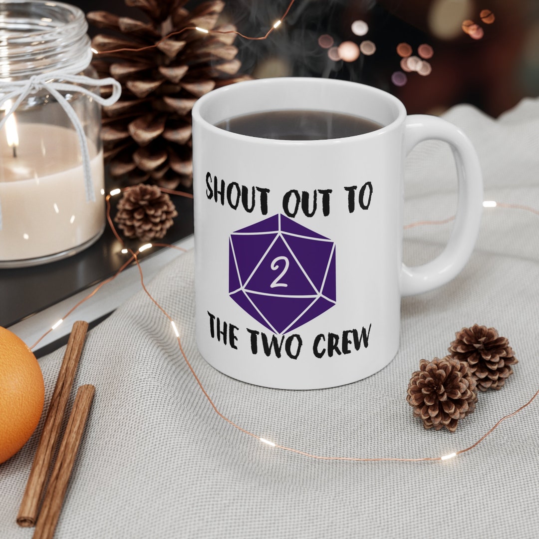 Shout Out to the Two Crew NADDPOD Not Another Dnd Podcast D20 Ceramic ...