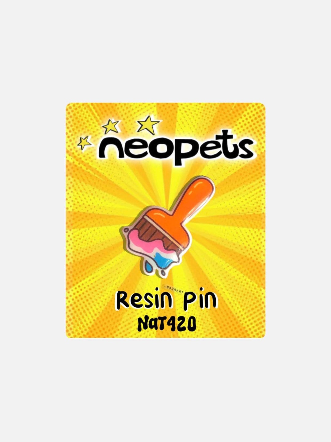 Transgender Pride Flag Neopets Fairy Paintbrush 90s Kid Nostalgia Resin ...