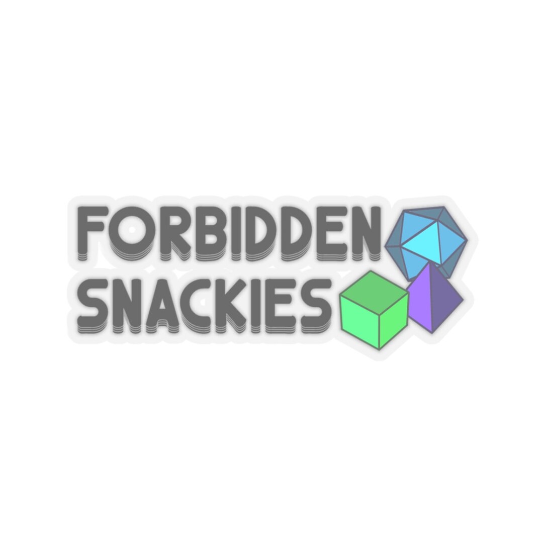 Forbidden Snackies Dungeons and Dragons Dice D20 Dnd Dice Goblin ...