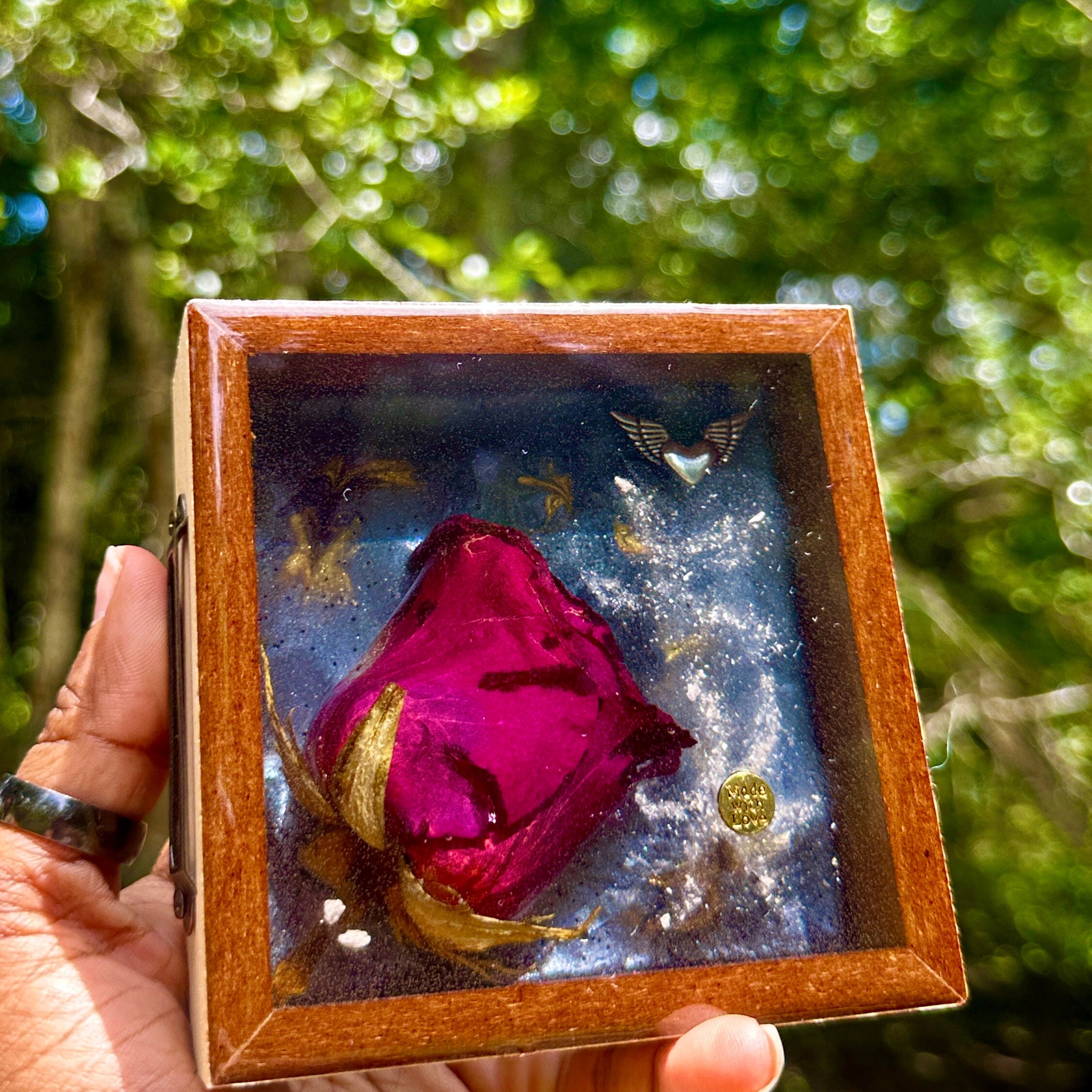 Customizable Shadow Box | Shadow Box Frame | Wood Frame Display Case ...