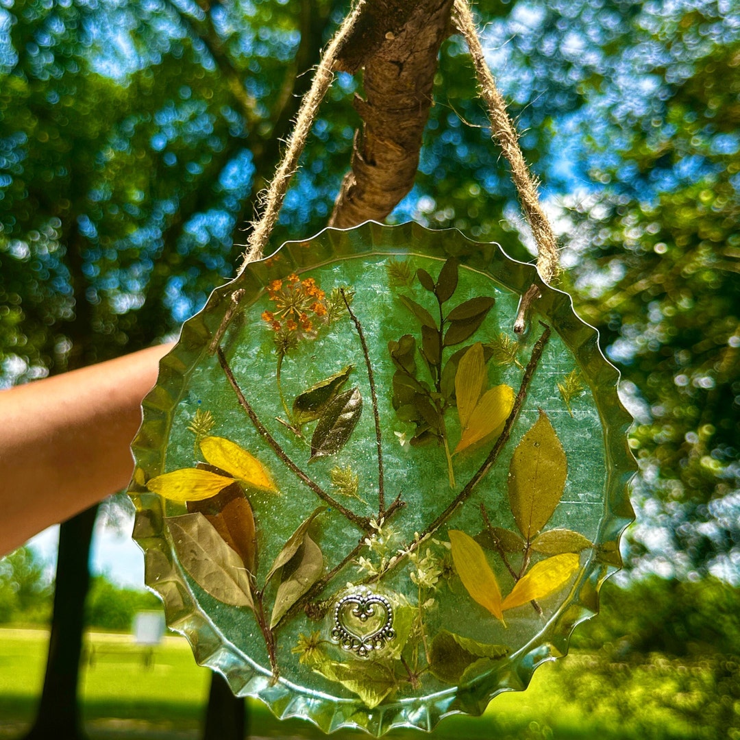 Bottle Cap Wall Decor | Into the Woods Style Decor | Outdoor Style Wall ...