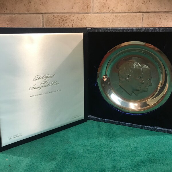 Franklin Mint Sterling Plates - Etsy