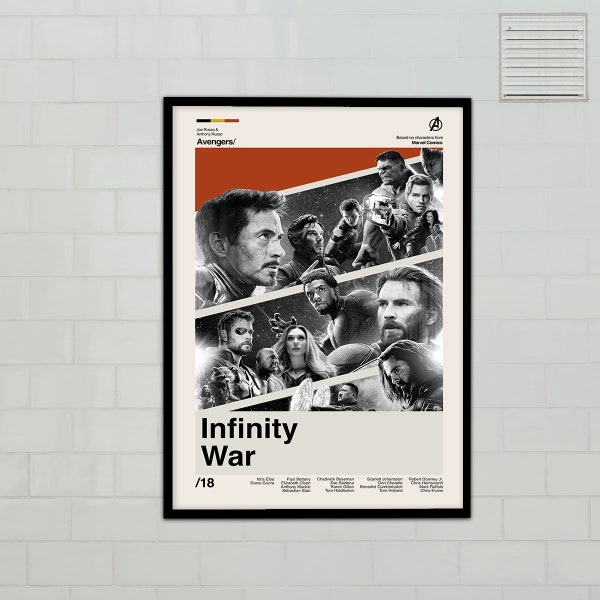 Infinity War Poster - Etsy
