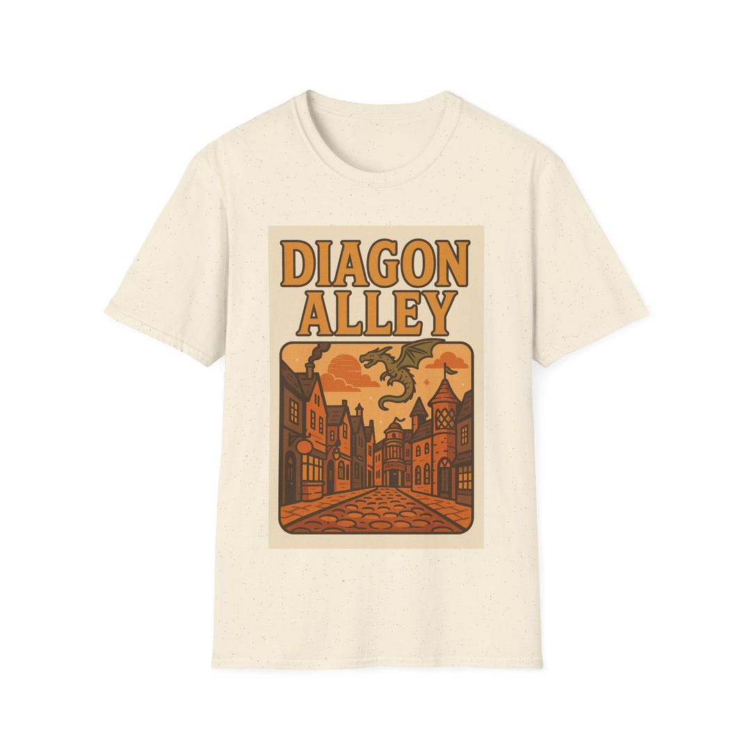 Harry Potter Diagon Alley T-shirt, Wizard Graphic Tee, Gift for ...