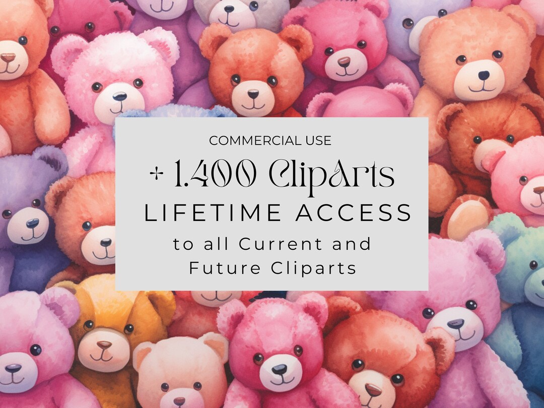 Clipart Mega Bundle PNG Lifetime Access to All Current and Future ...