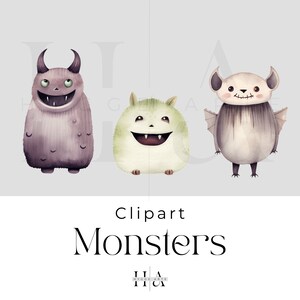 Halloween Clipart Watercolor PNG Bundle 40 PNG Transparent Background ...