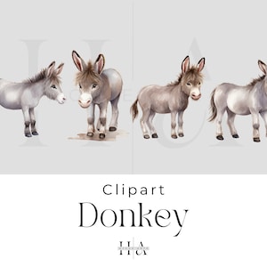 Farm Animals Watercolor Clipart - Farm Themed Birthday Party, Country ...