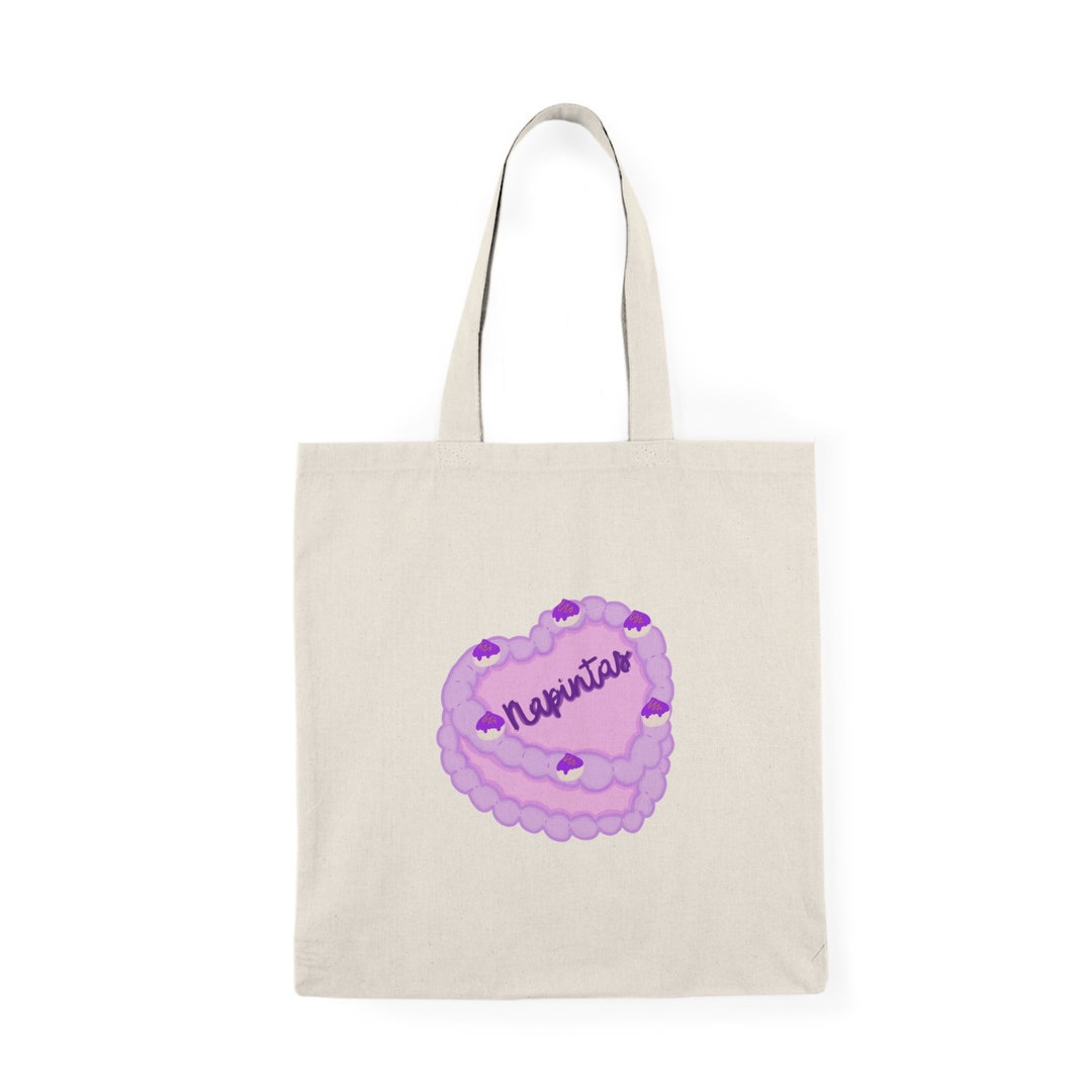 Ube Cake, Napintas/beautiful, Filipino Inspired Tote Bag - Etsy