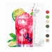 Color by Number for Adult,paint by Number Printable, Cocktails ...