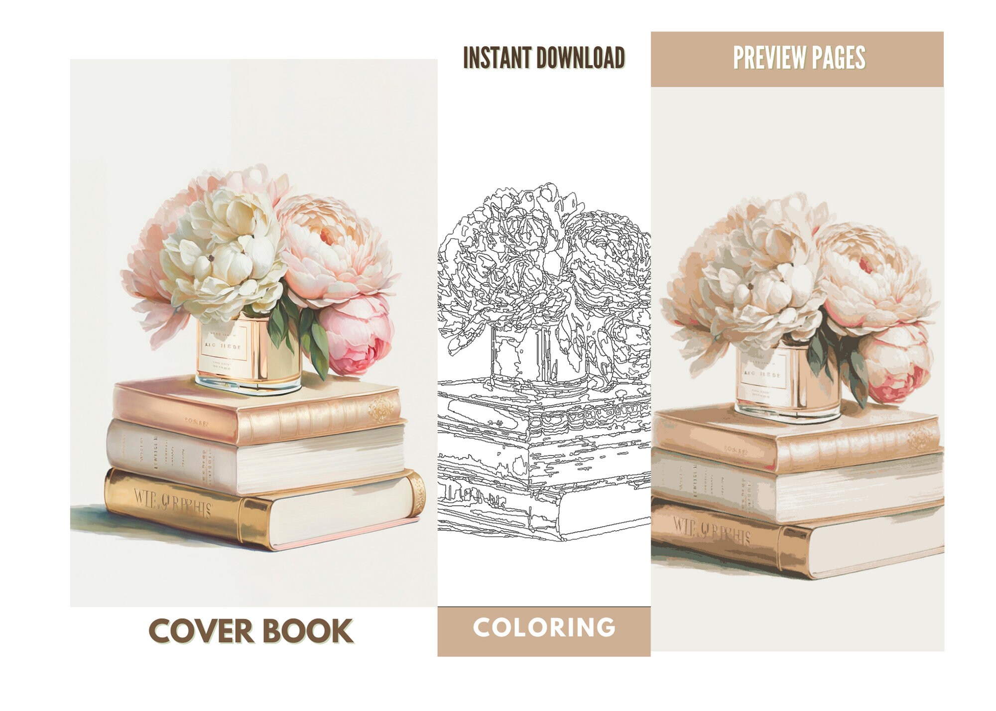 Coloring Pages for Adult and Kids,printable Coloring Book Sheets,luxury ...