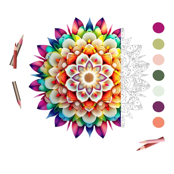 Paint by Number Advanced - Etsy