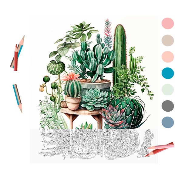 Painted House Number - Etsy