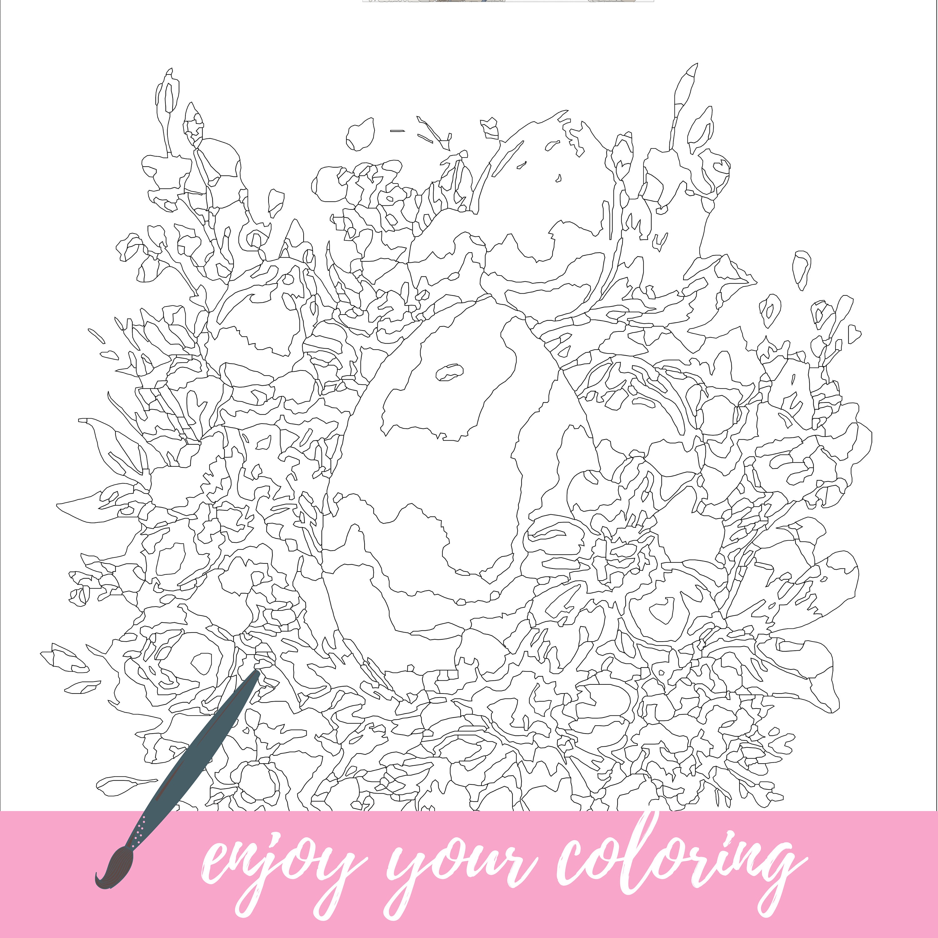 Color by Number for Adult, Paint by Number Printable,easter Decoration ...