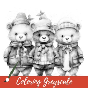 Color by Number for Adult,paint by Number Printable,christmas Teddy ...