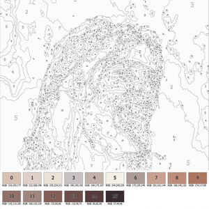 Color by Number Printable,paint by Number Adult,jesus Christ for Pray ...