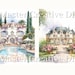 35 French House Coloring Book - Adults Coloring Pages, Instant Download ...
