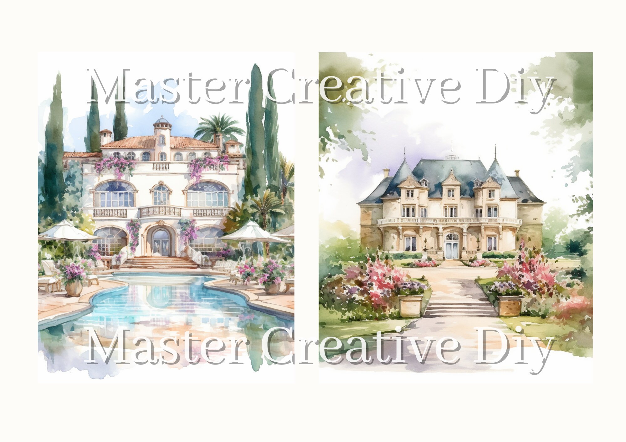 35 French House Coloring Book Adults Coloring Pages Instant - Etsy