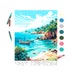 Color by Number for Adult, Paint by Number Printable, Sea Landscape ...