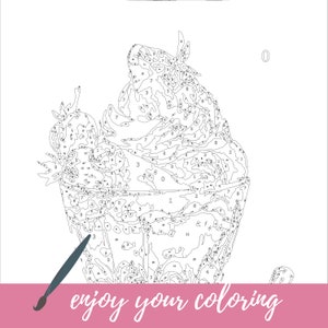 Color by Number for Adult,paint by Number Printable, Macarons, Coloring ...