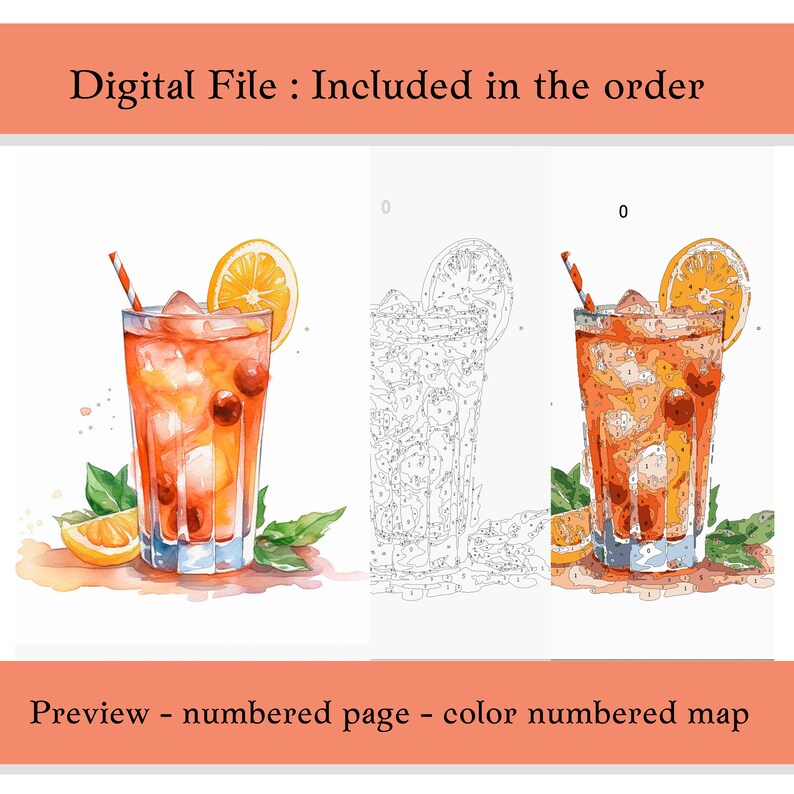 Color by Number for Adultpaint by Number Printable - Etsy