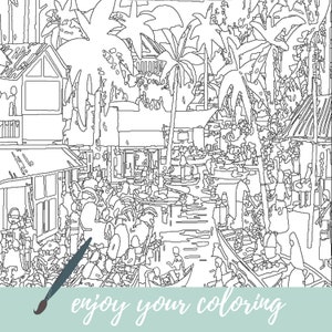 Color by Number for Adult, Paint by Number Printable,travel City in ...