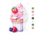 Color by Number for Adult,paint by Number Printable, Cakes, Coloring ...