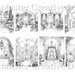 35 French House Coloring Book - Adults Coloring Pages, Instant Download ...