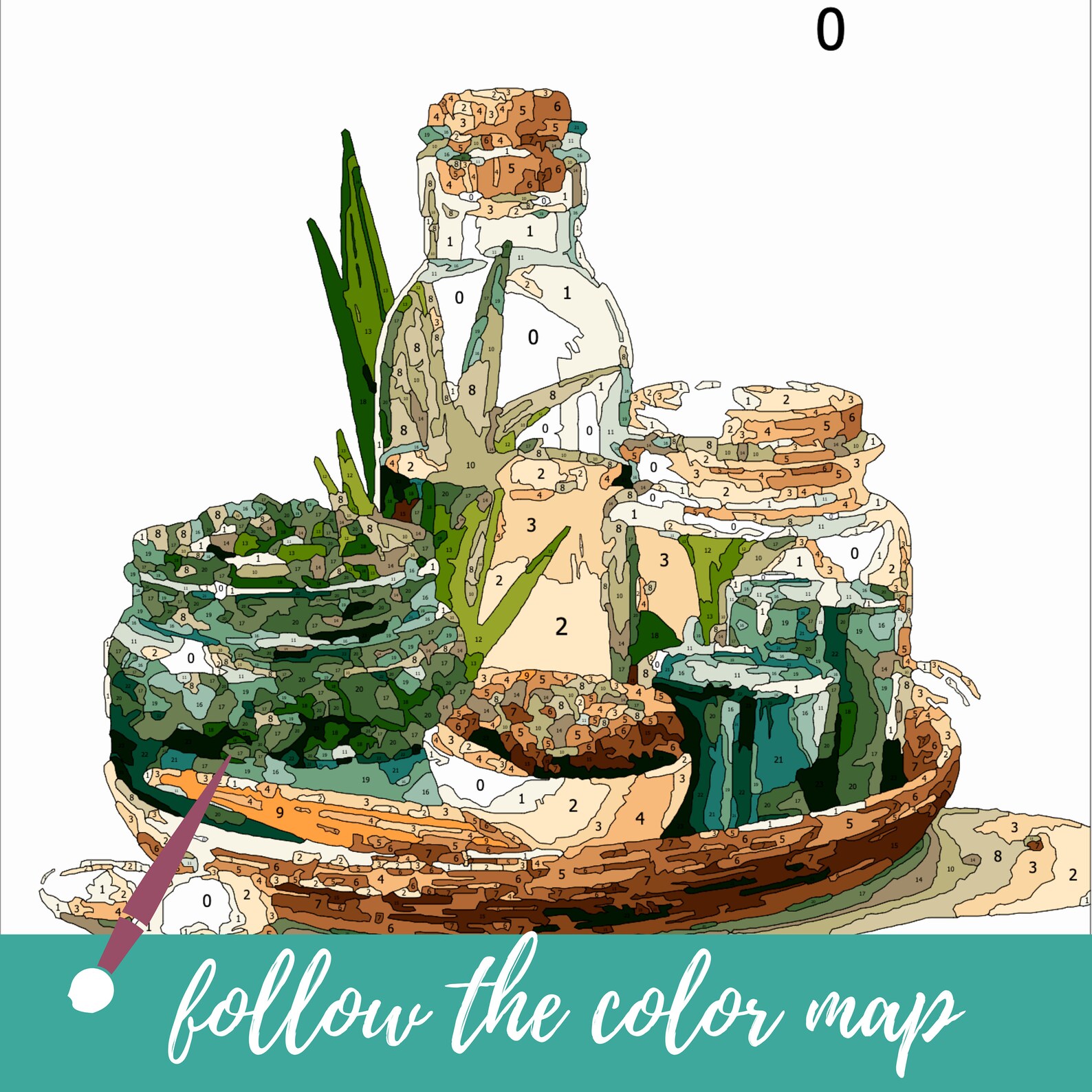 Color by Number for Adult, Paint by Number Printable,home Decor Spa Day ...