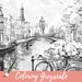 Color by Number for Adult, Paint by Number Printable, Amsterdam in ...