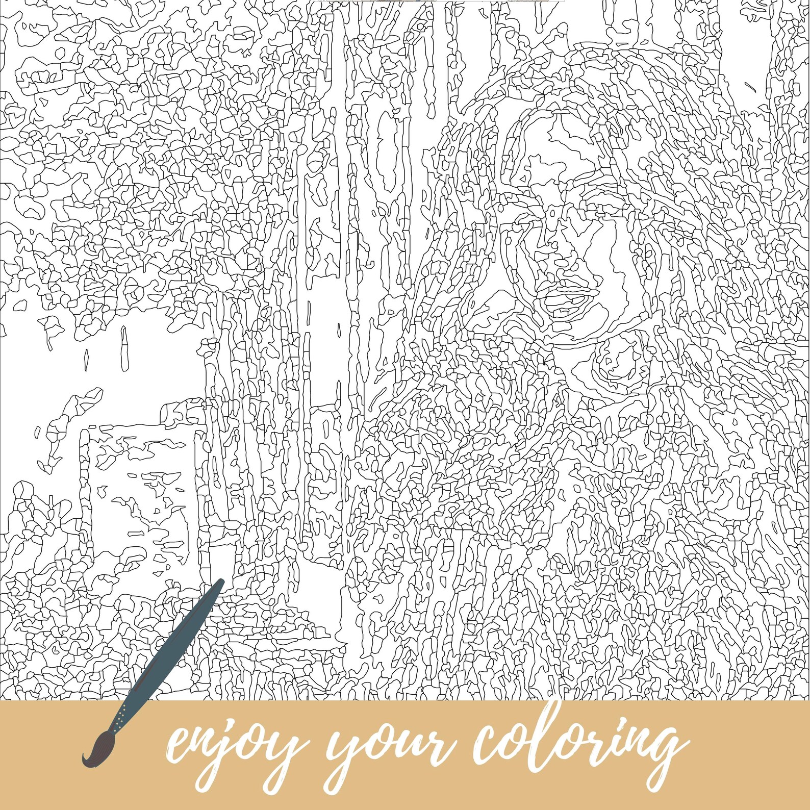 Color by Number for Adult, Paint by Number Printable, Autumn Fall Woman ...