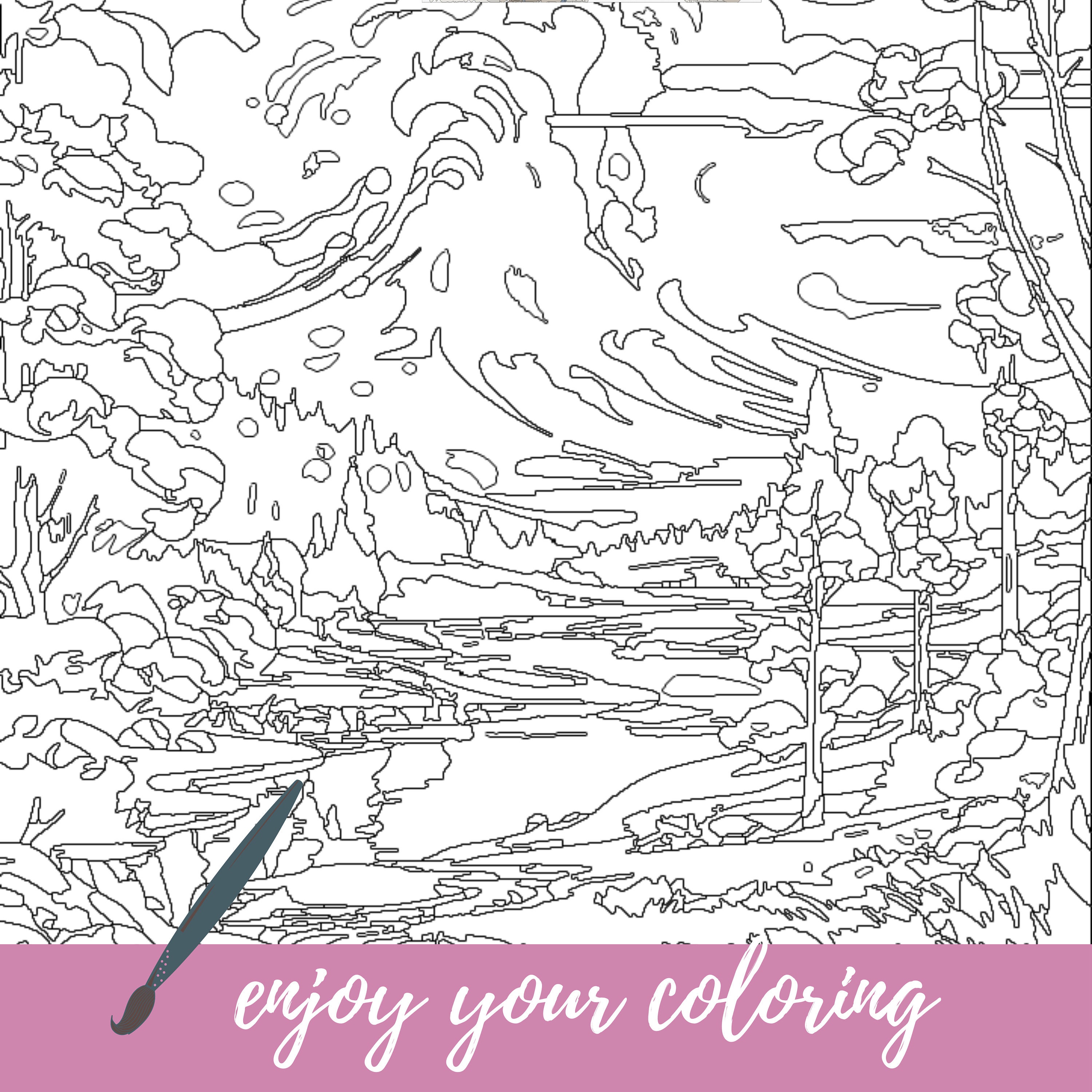 Color by Number for Adult, Paint by Number Printable,beautiful ...