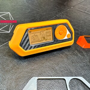 Premium Carbon Fiber Faceplate for Flipper Zero Multiple Color Options ...
