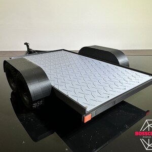 Flatbed Trailer Kit for Traxxas TRX4M 1:18 Scale Model RC Car Towing ...