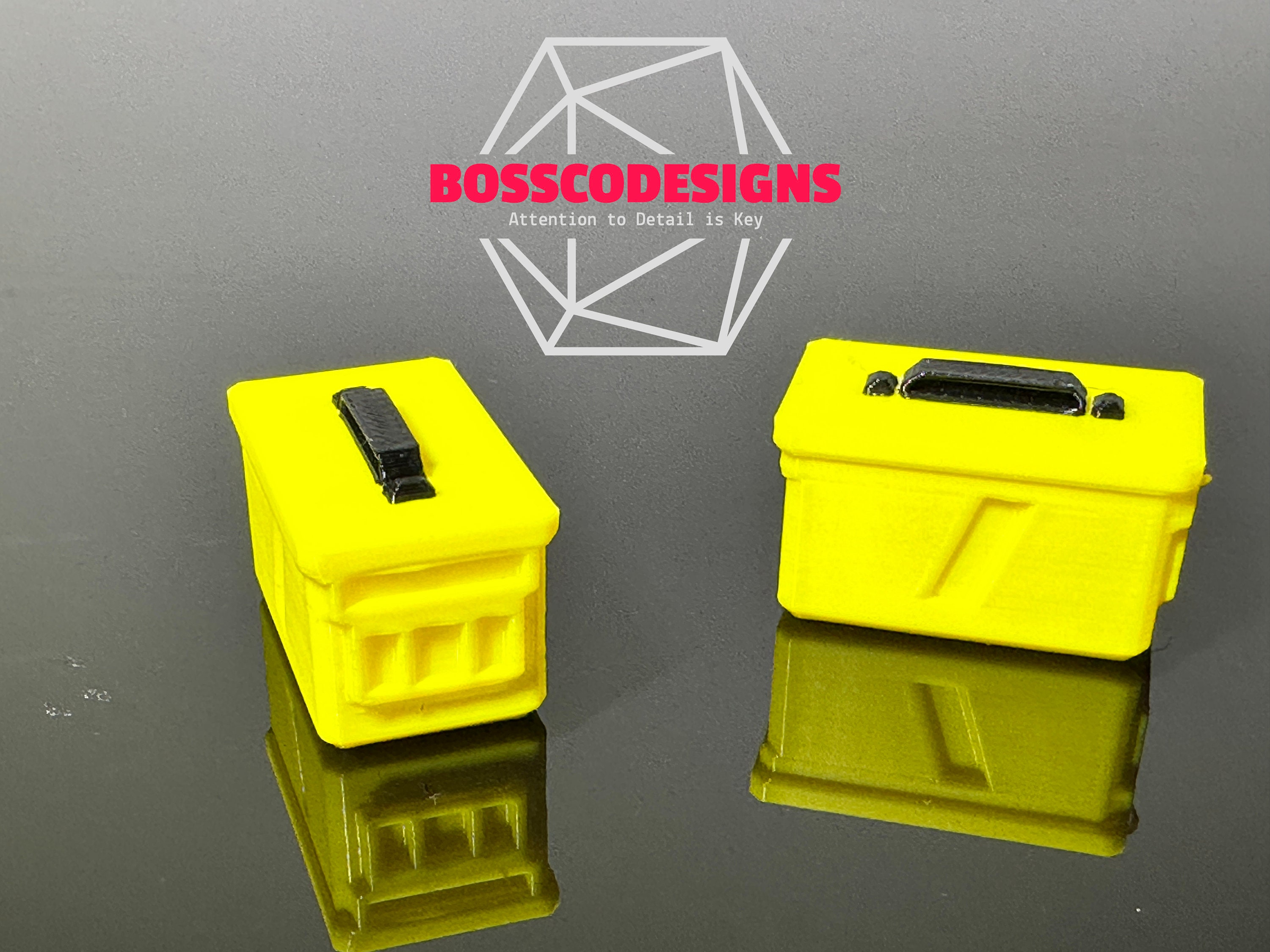 1:10 Scale Ammo Cans Scale Model Stackable Ammo Containers - Etsy Australia