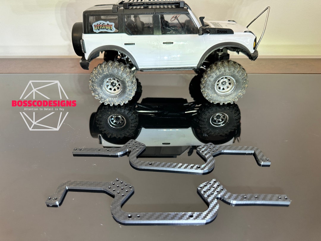 TRX4M Carbon Fiber Frame Rails With Shock Mount Relocation - Etsy