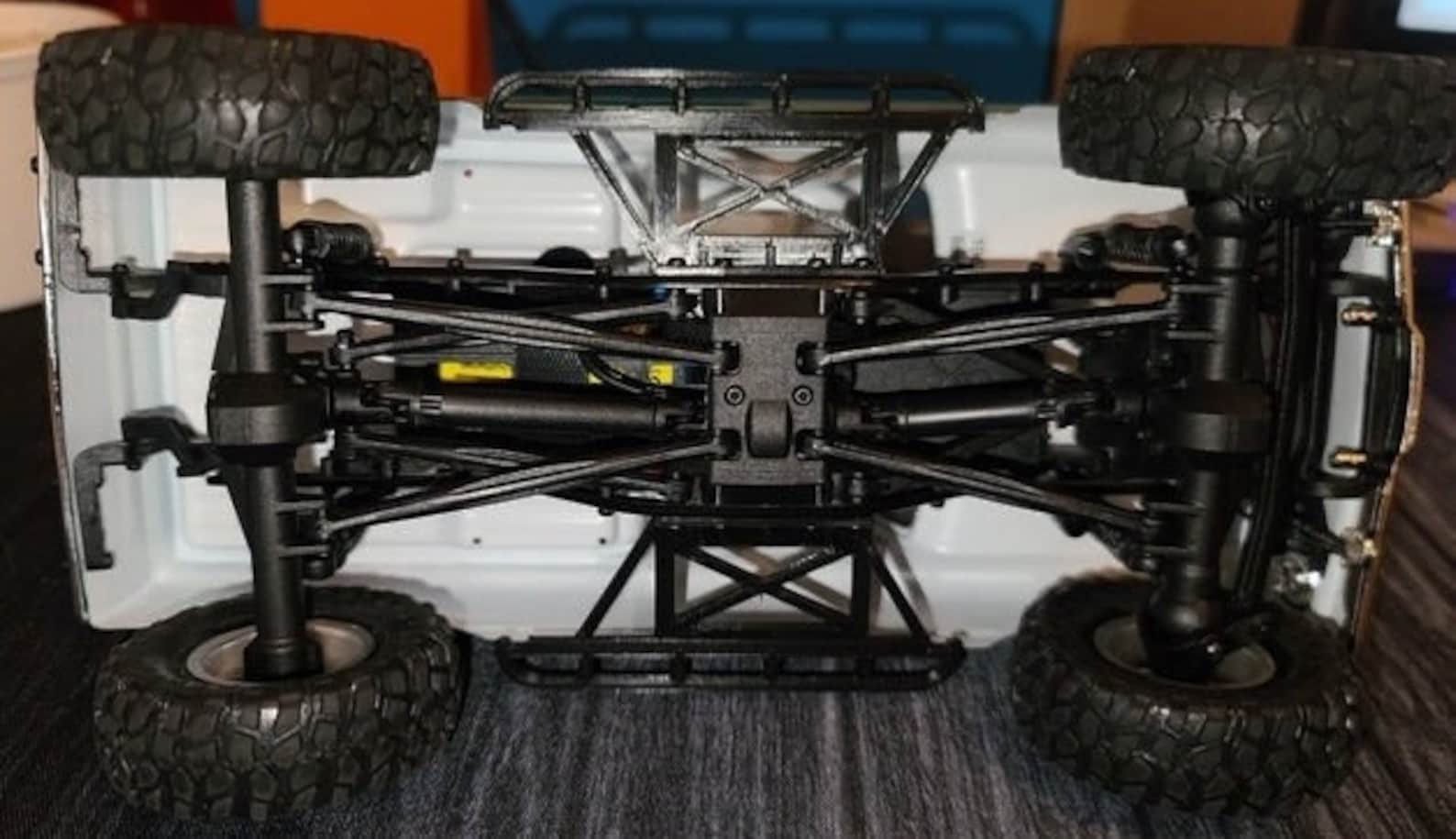 1/24 Scale SCX24 C10 & Bronco Rock Sliders, RC Crawler Accessories ...
