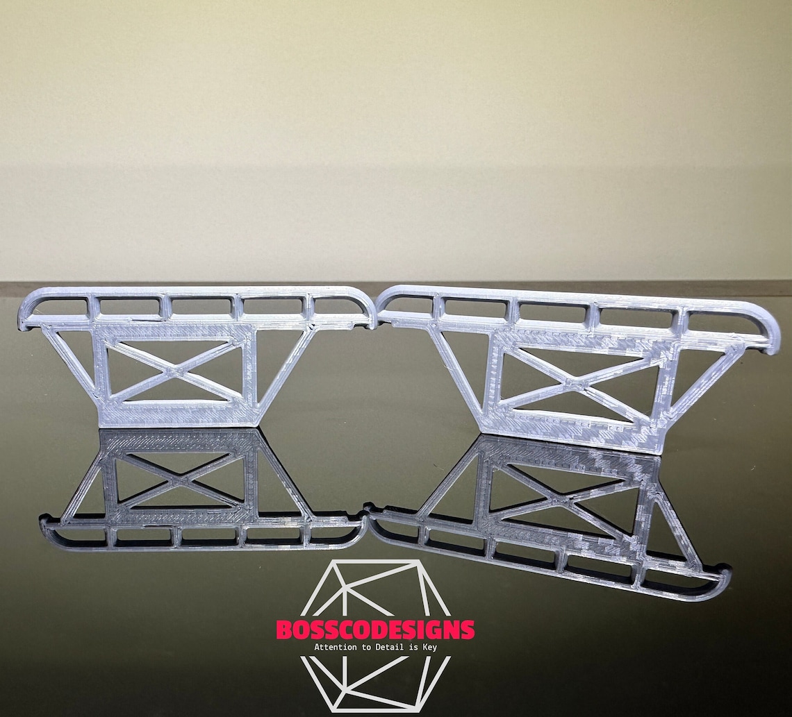 1/24 Scale SCX24 C10 & Bronco Rock Sliders, RC Crawler Accessories ...