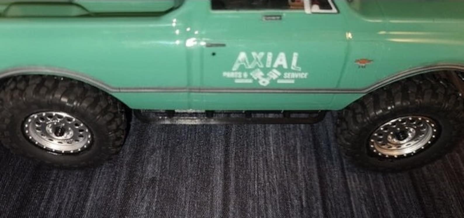 1/24 Scale SCX24 C10 & Bronco Rock Sliders, RC Crawler Accessories ...
