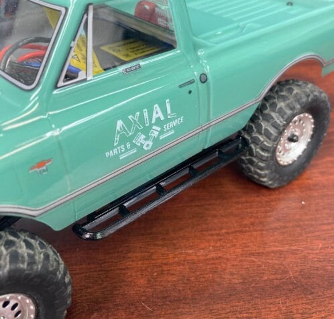 1/24 Scale SCX24 C10 & Bronco Rock Sliders, RC Crawler Accessories ...