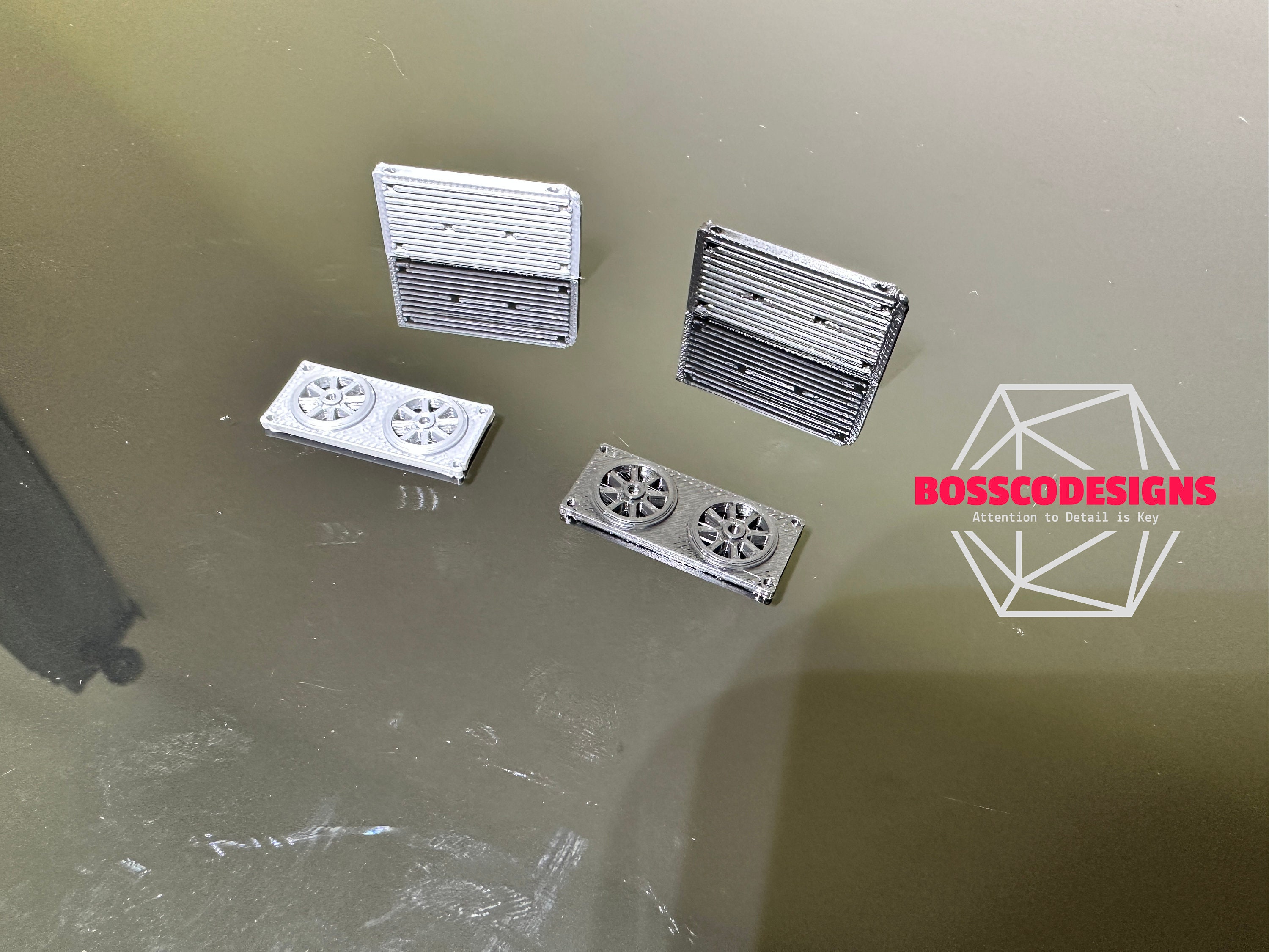 Scale Radiator and Fans Crawler Accessories Miniature - Etsy