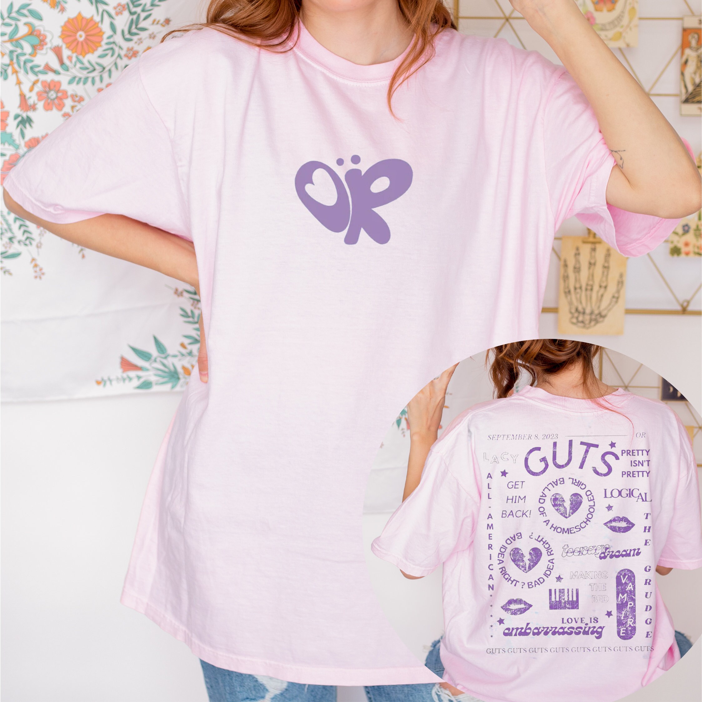 Sudadera Olivia Rodrigo Guts Álbum Nuevo, Guts Concierto 2024 Olivia ...