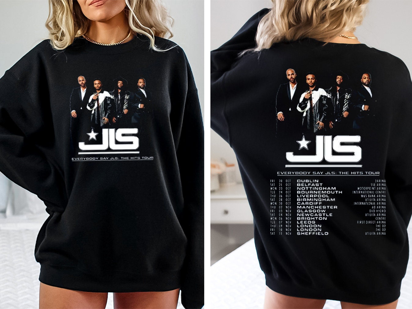 Vintage JLS Tour Concert 2023 Everybody Say sold by Illegal Winona ...