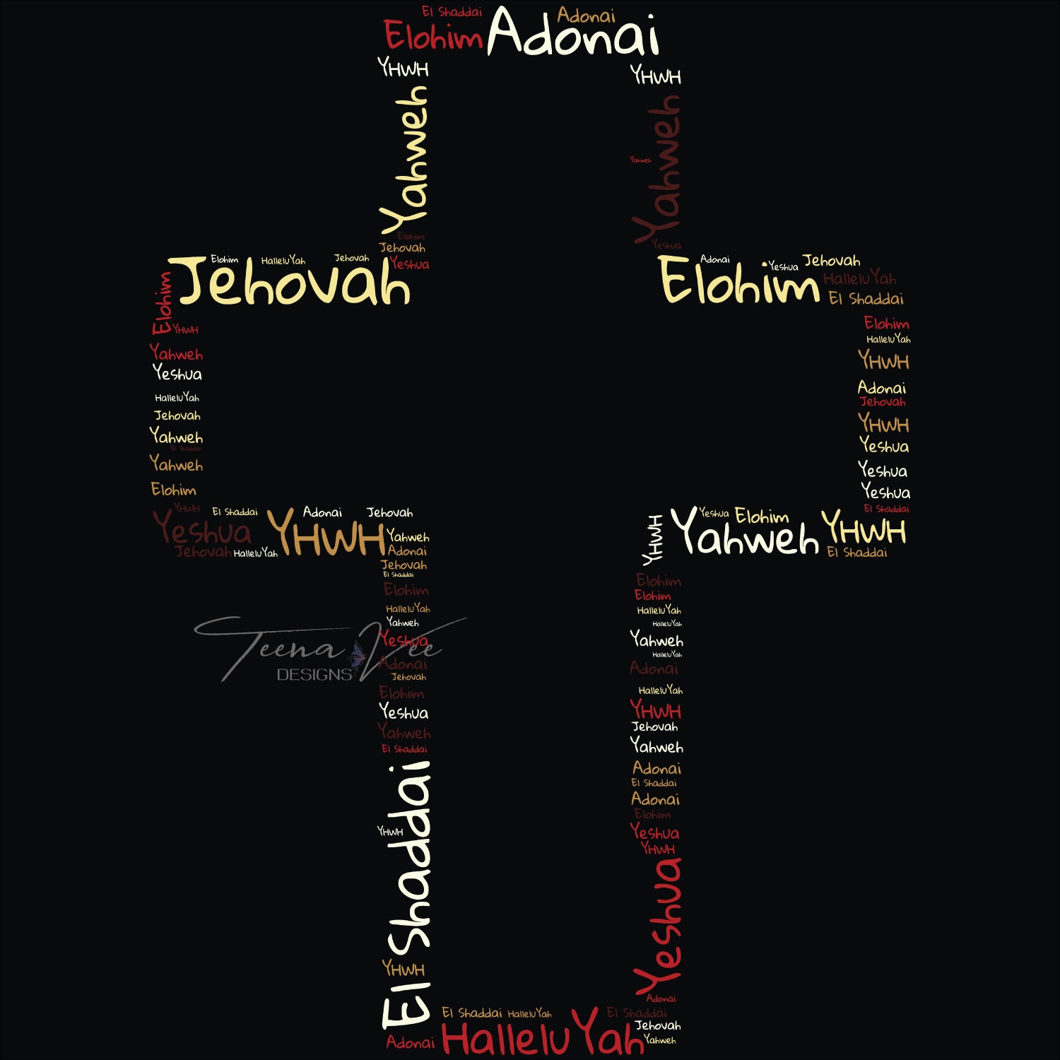 Yahweh Elohim Adonai