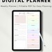 Digital Planner | Weekly Agenda | Printable & Fillable PDF | Undated ...