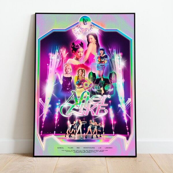 Ive Kpop Poster - Etsy