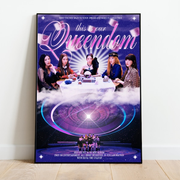 Red Velvet Kpop Poster - Etsy