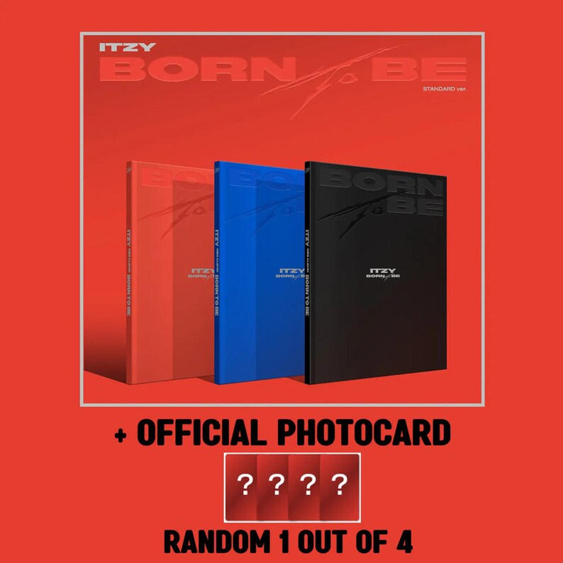 Pre-order ITZY Born to Be Album Kpop standard Ver. Photocard - Etsy